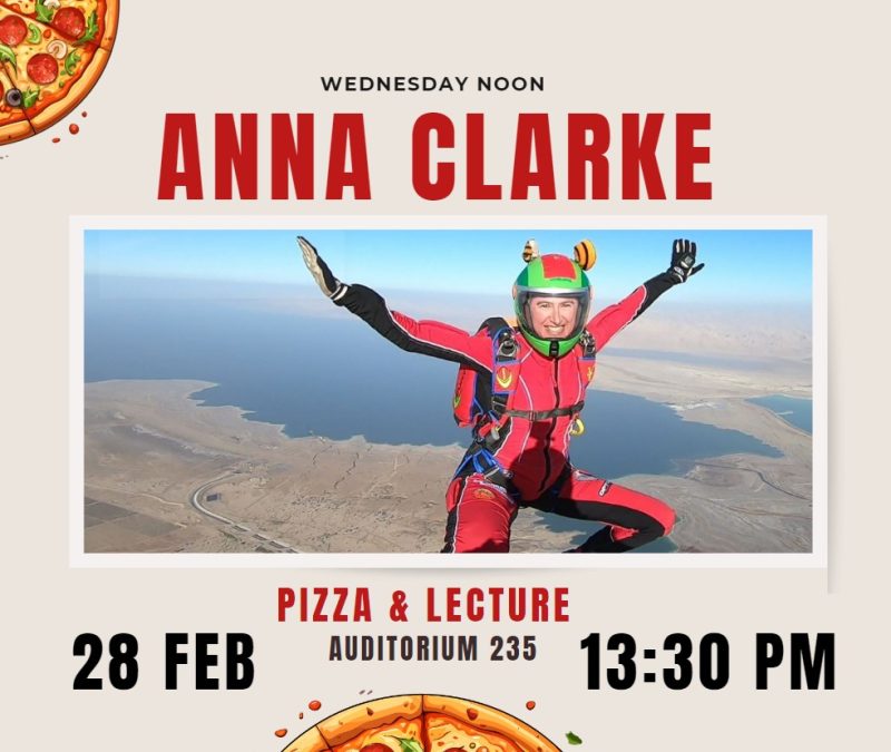 Dr. Anna Clarke - Skydiving and AE - Faculty of Aerospace Engineering
